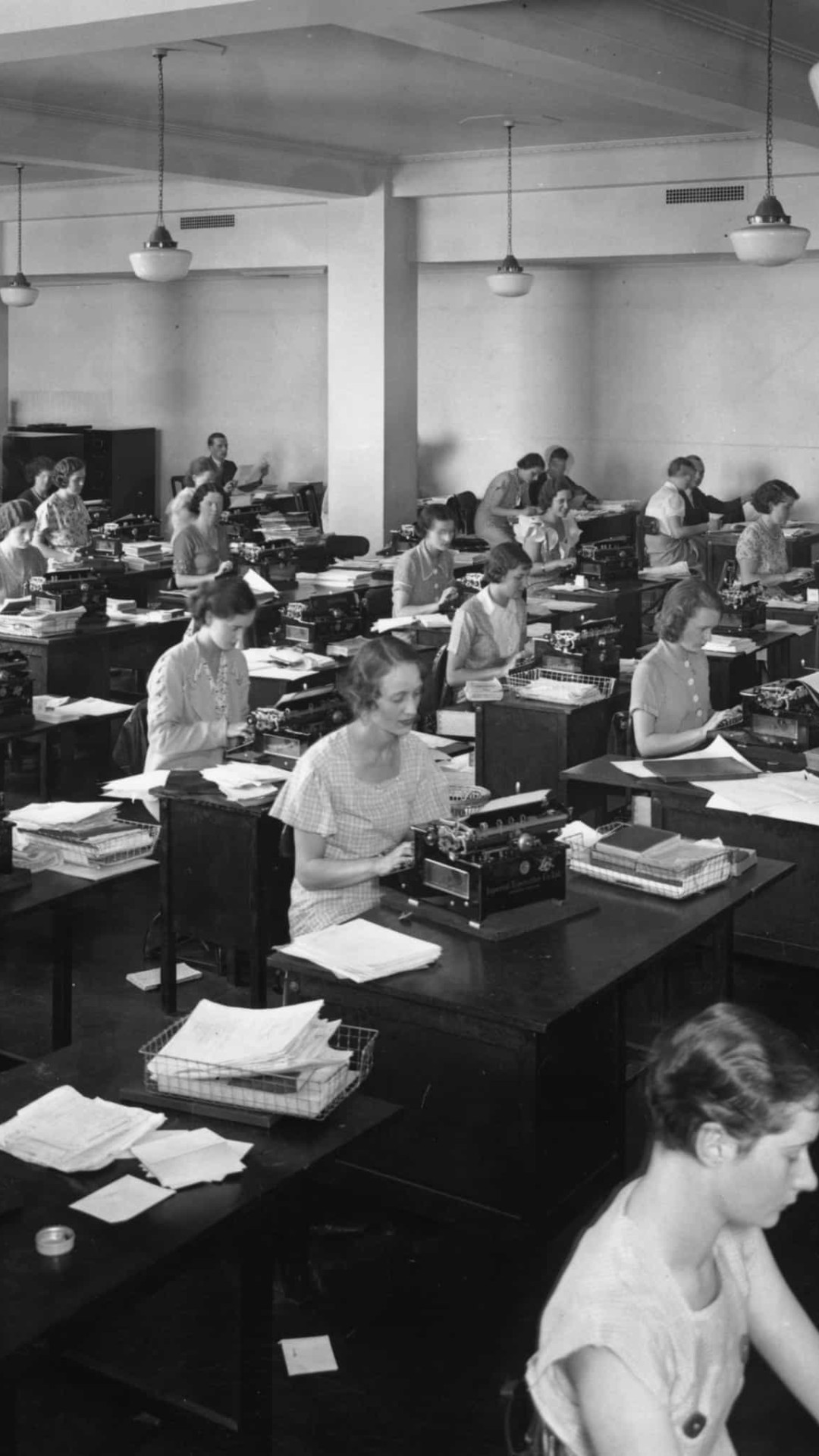 Back to the '50s: what was life like in the typing pool?